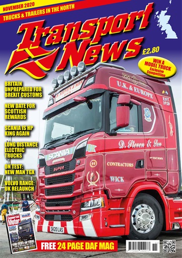 Transport News Magazine - November Back Issue