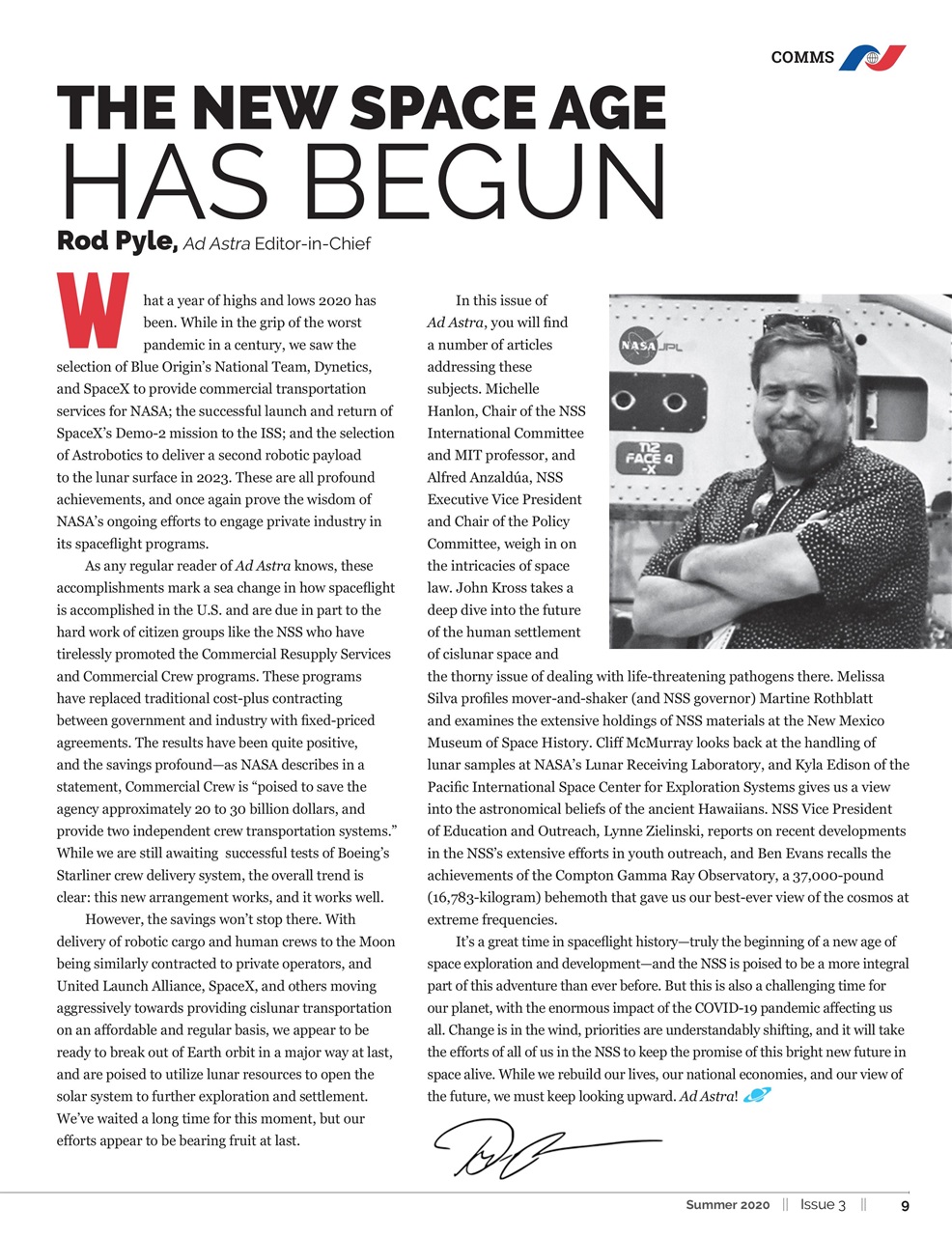 Ad Astra Magazine - 2020 - 3 Back Issue