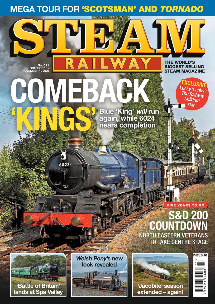Steam Railway Magazine - Issue 511 Subscriptions | Pocketmags