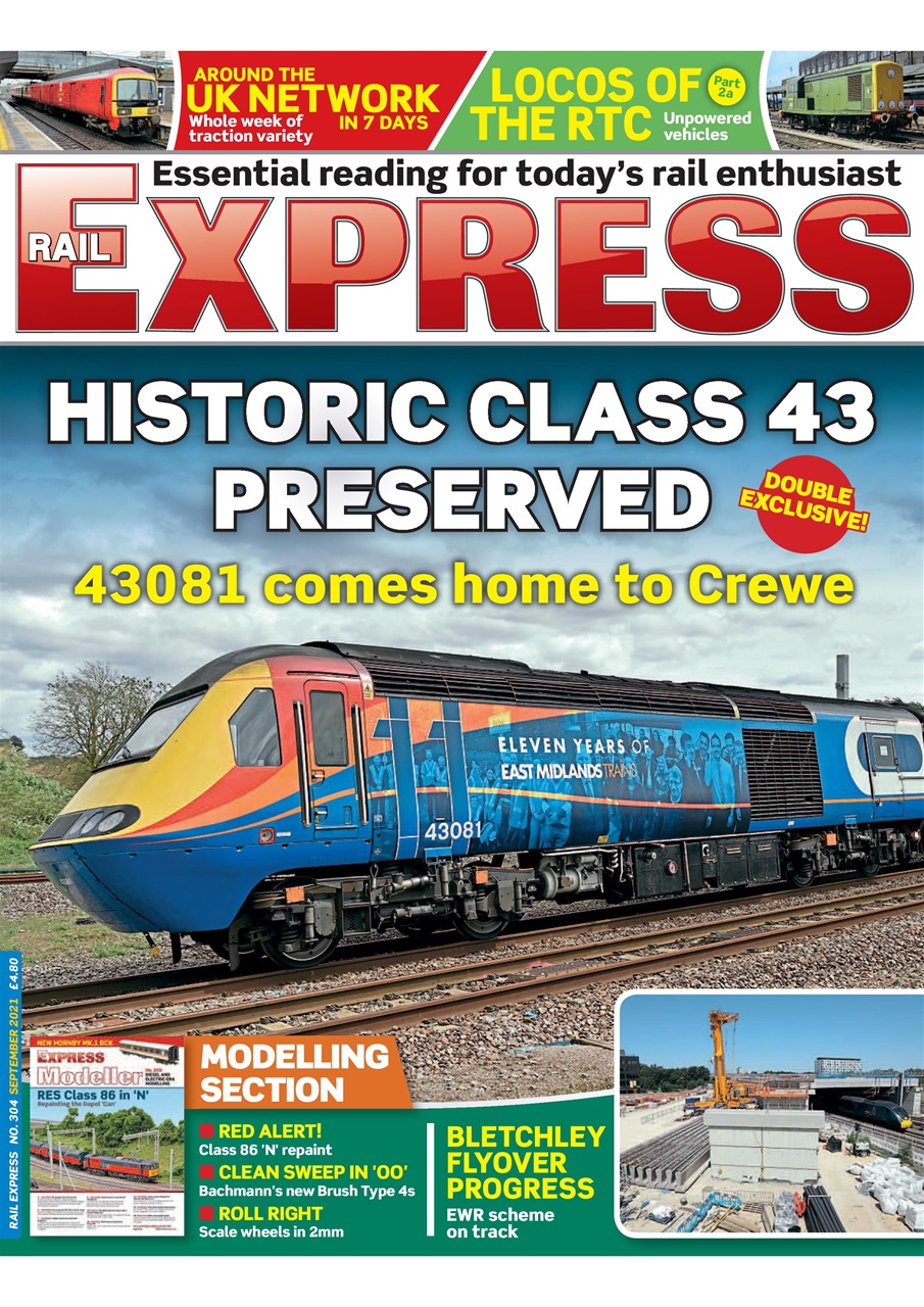 Rail Express Magazine - September 2021 Subscriptions | Pocketmags