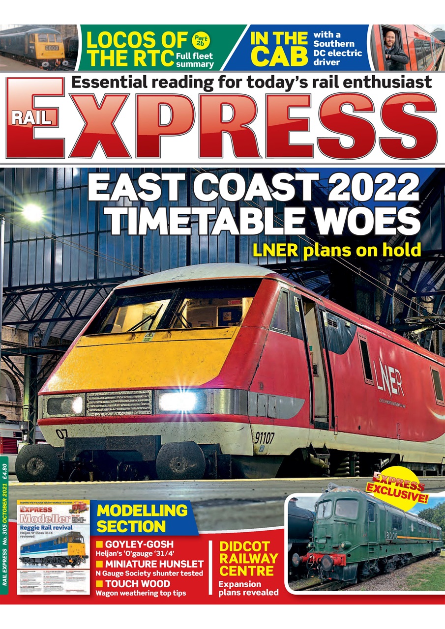 Rail Express Magazine - October 2021 Back Issue