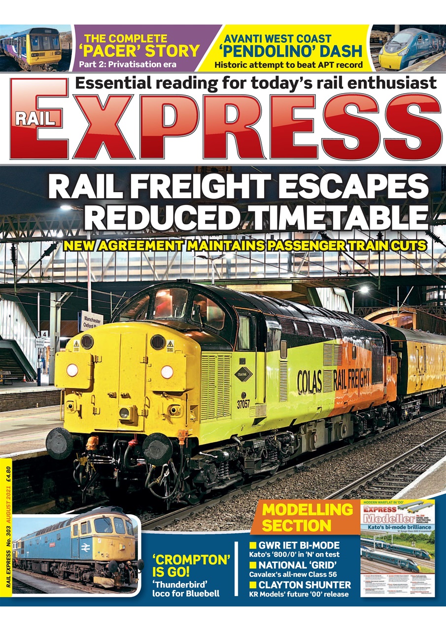 Rail Express Magazine - August 2021 Subscriptions | Pocketmags
