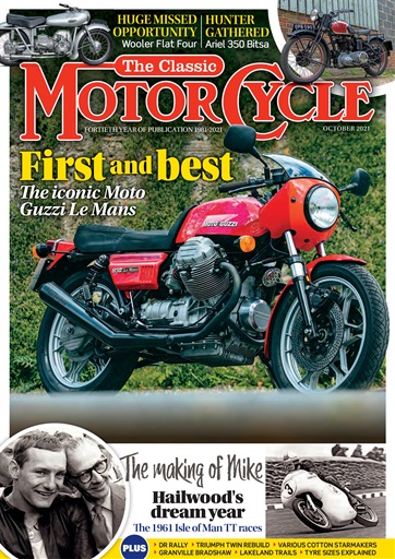 The Classic MotorCycle Magazine - 48-10 - October 2021 Back Issue