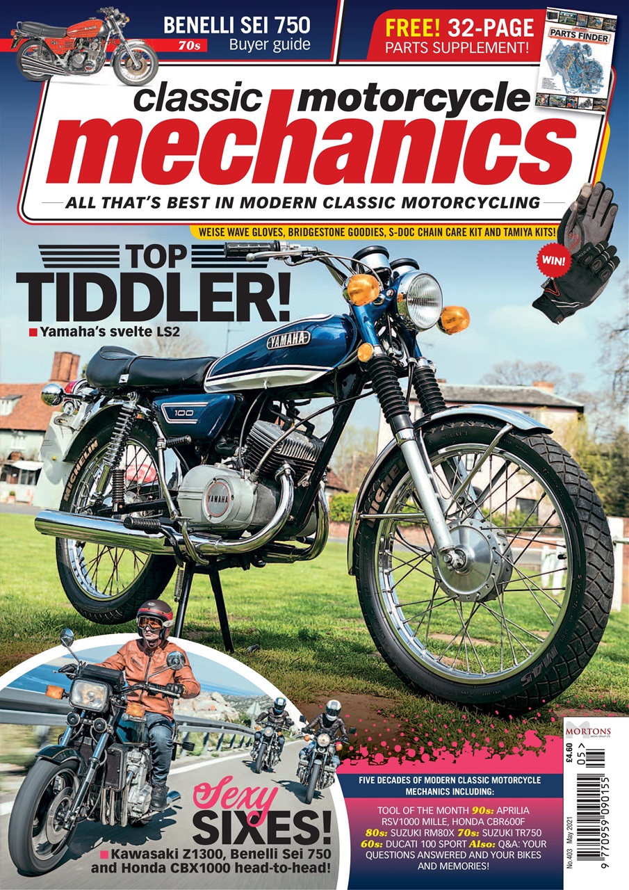 Classic Motorcycle Mechanics Magazine - 403 - May 2021 Subscriptions | Pocketmags