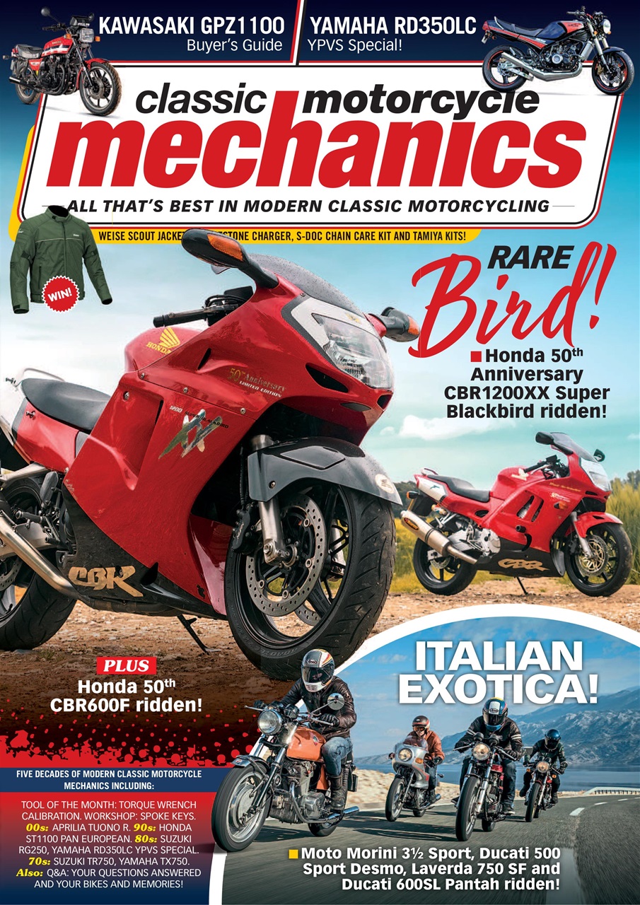 Classic Motorcycle Mechanics Magazine - 406 - August 2021 Subscriptions | Pocketmags