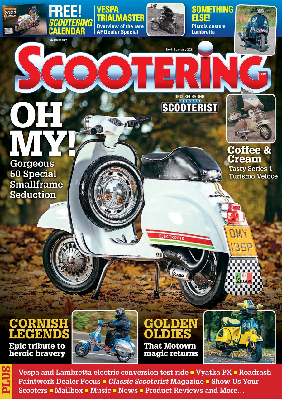 Scootering Magazine - 415 - January 2021 Subscriptions | Pocketmags