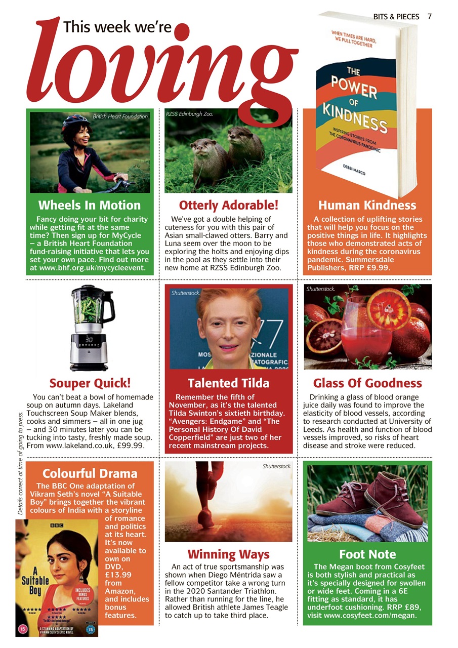 The People’s Friend Magazine - 31/10/2020 Subscriptions | Pocketmags