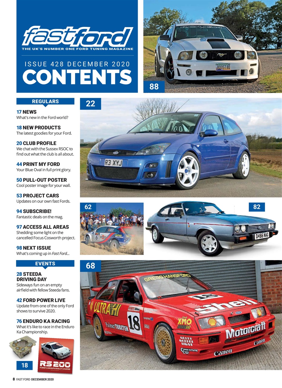 Fast Ford Magazine - December 2020 Subscriptions | Pocketmags
