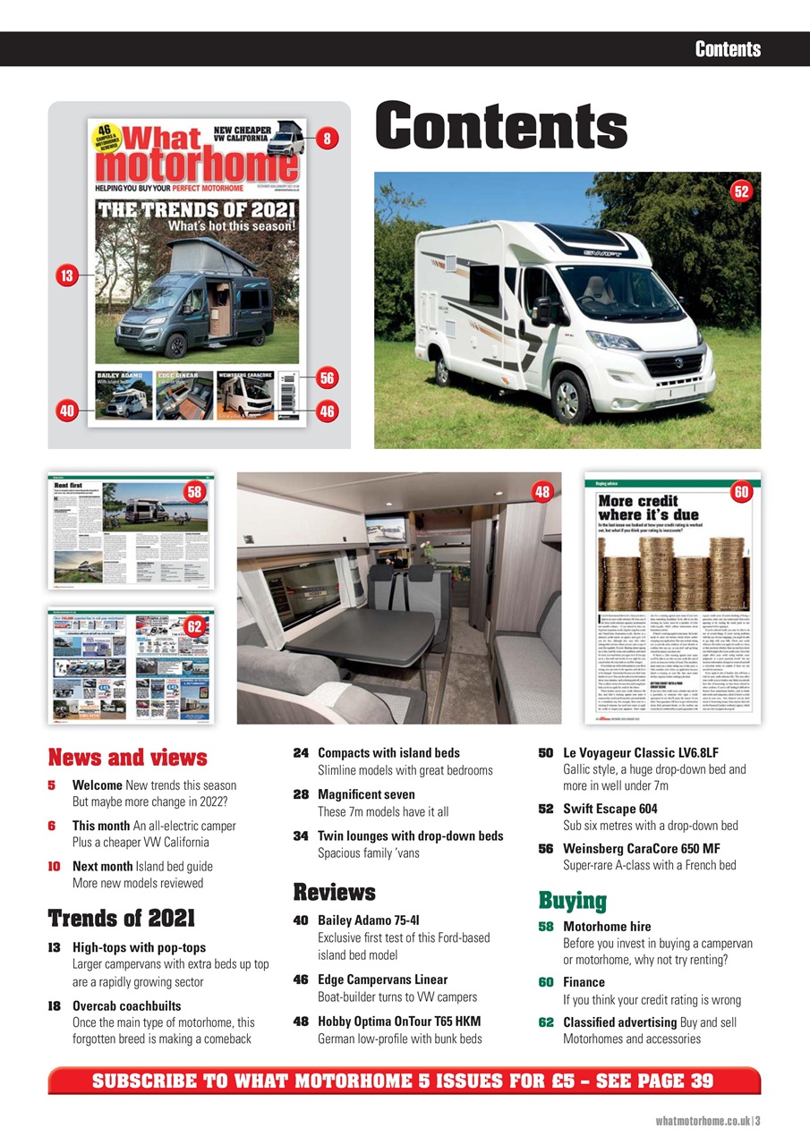 What Motorhome magazine - December/January 2020 - The Trends of 2021 ...