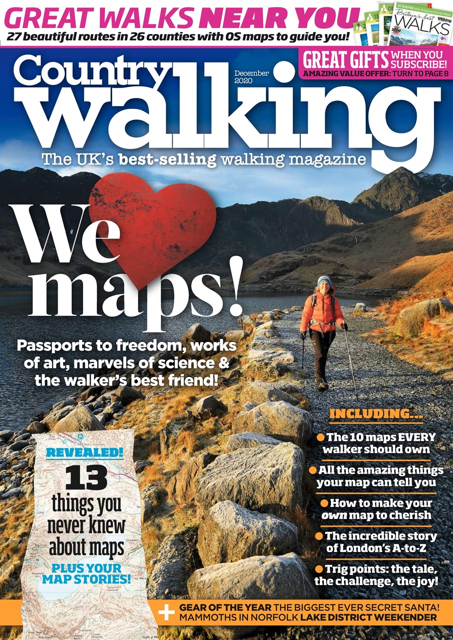 Country Walking Magazine - December 2020 Subscriptions | Pocketmags