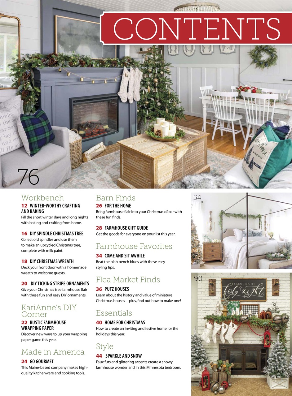 American Farmhouse Style Magazine - AFS Dec/Jan 20 Back Issue