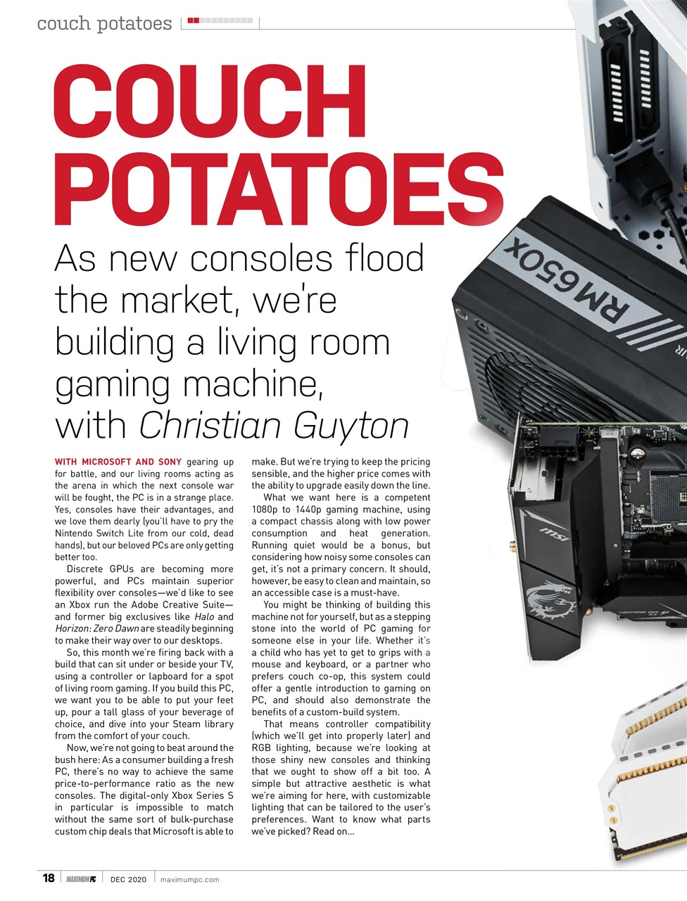 Maximum PC Magazine - December 2020 Subscriptions | Pocketmags