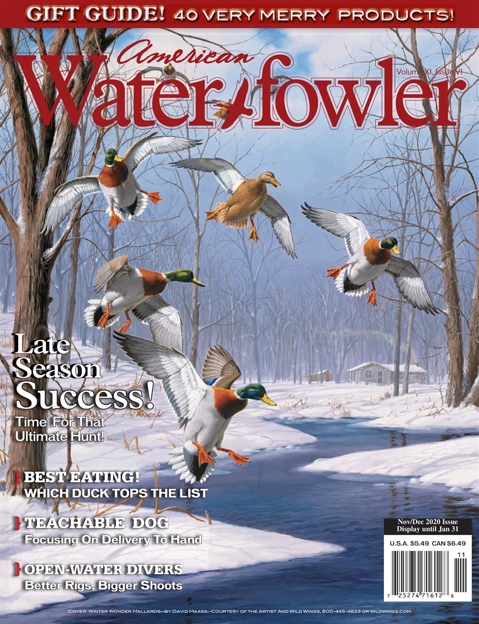 American Waterfowler Magazine - Volume XI, Issue VI Subscriptions ...