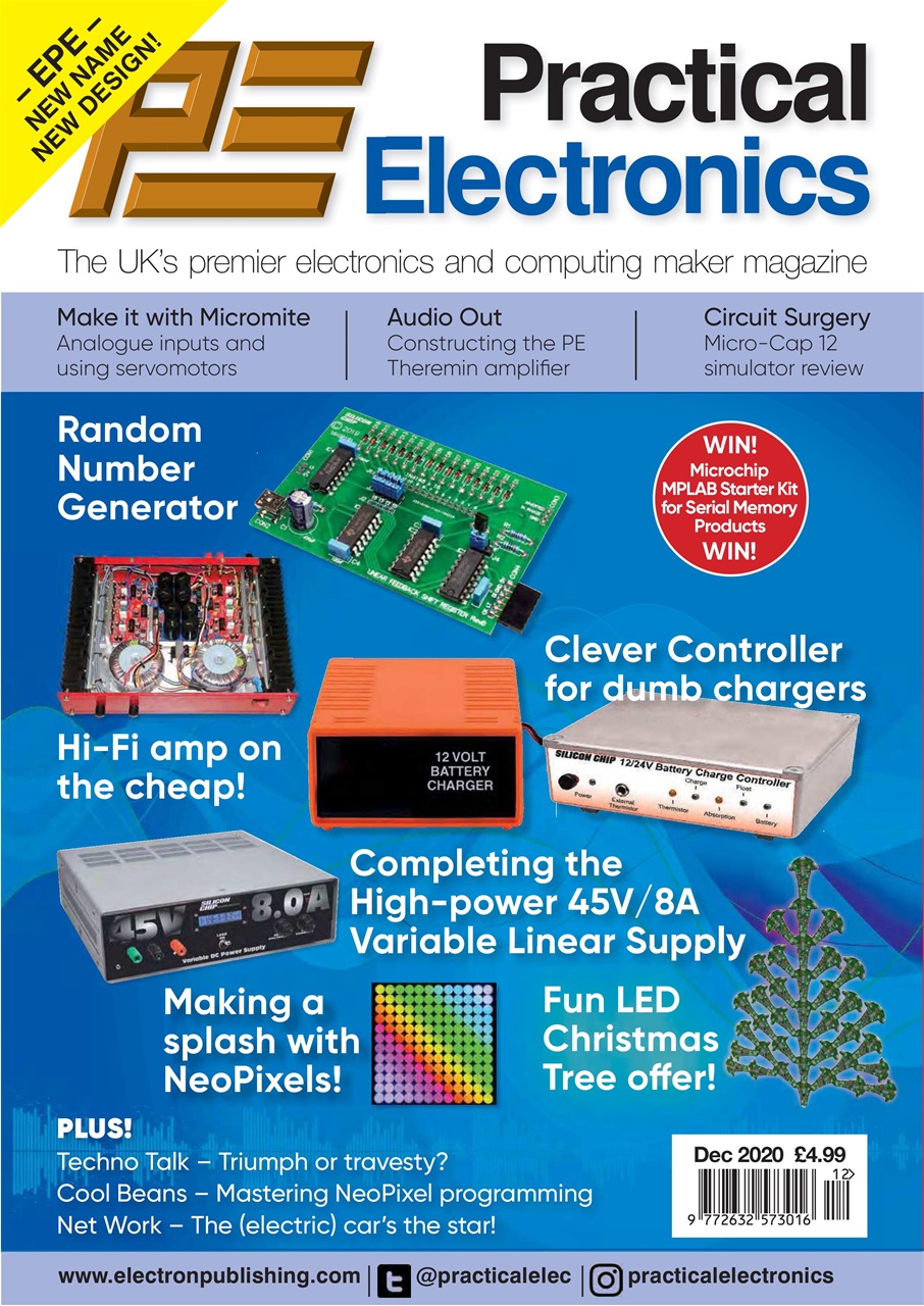 Everyday Practical Electronics Magazine - Dec-20 Subscriptions | Pocketmags