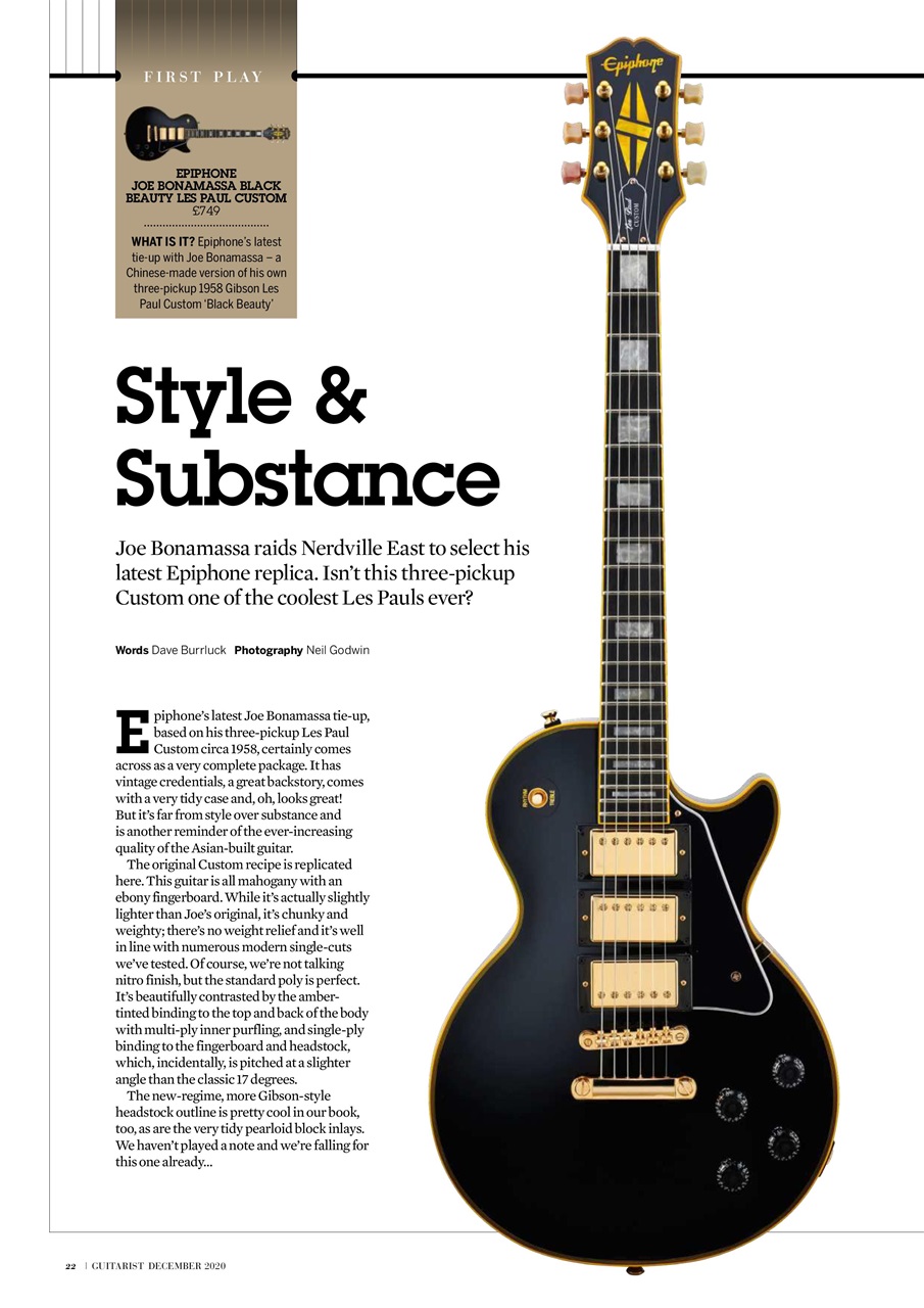 Guitarist Magazine - December 2020 Subscriptions | Pocketmags