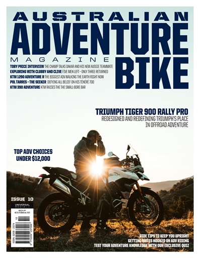 Australian Adventure Bike Magazine - Issue #10 Back Issue