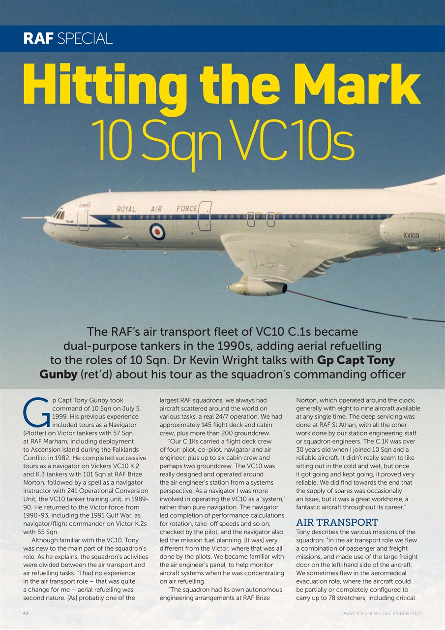 Aviation News Magazine - December 2020 Back Issue
