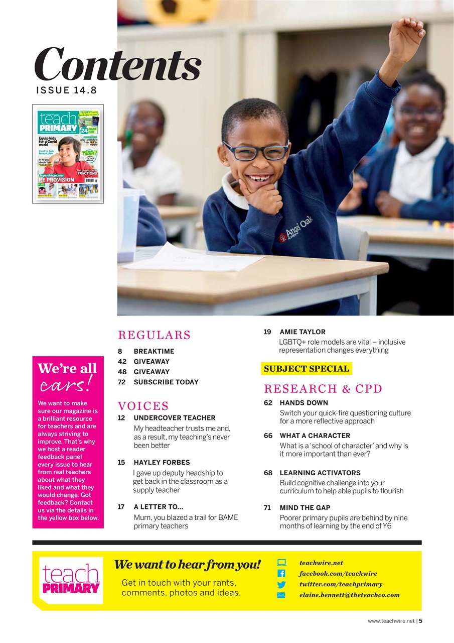 Teach Primary Magazine - V.14 No.8 Edición anterior