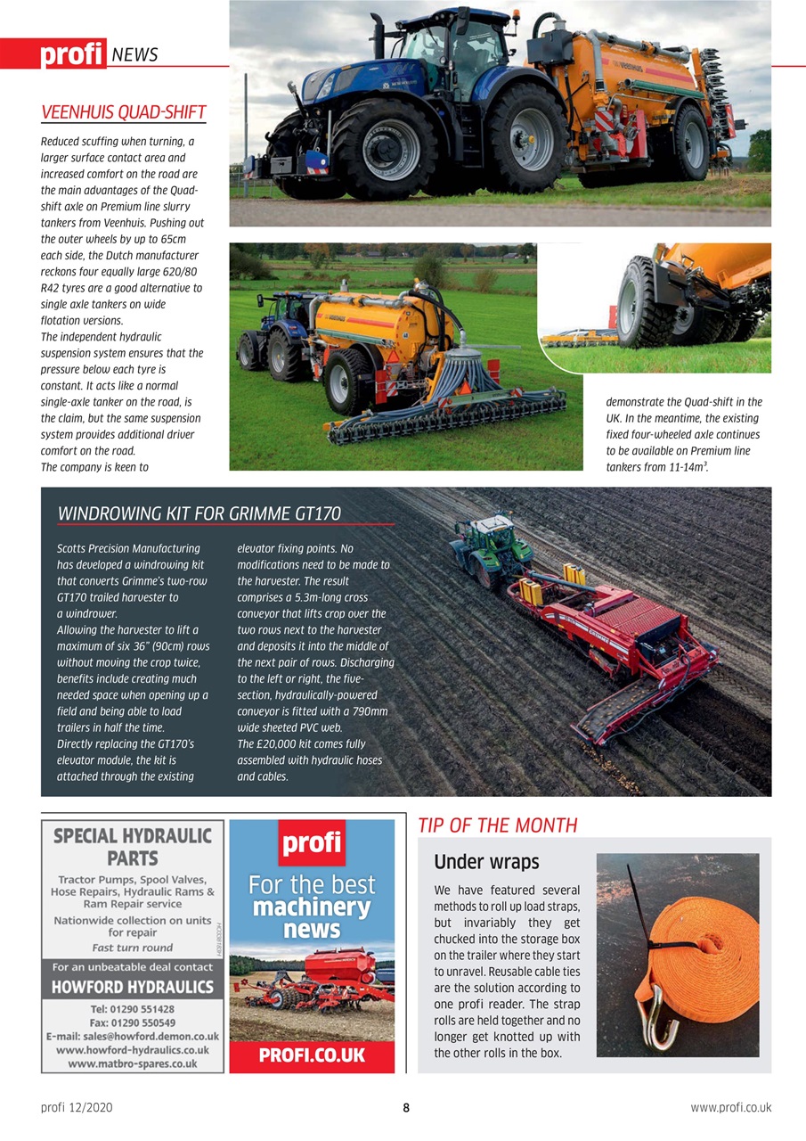 Profi International Magazine - December 2020 Back Issue