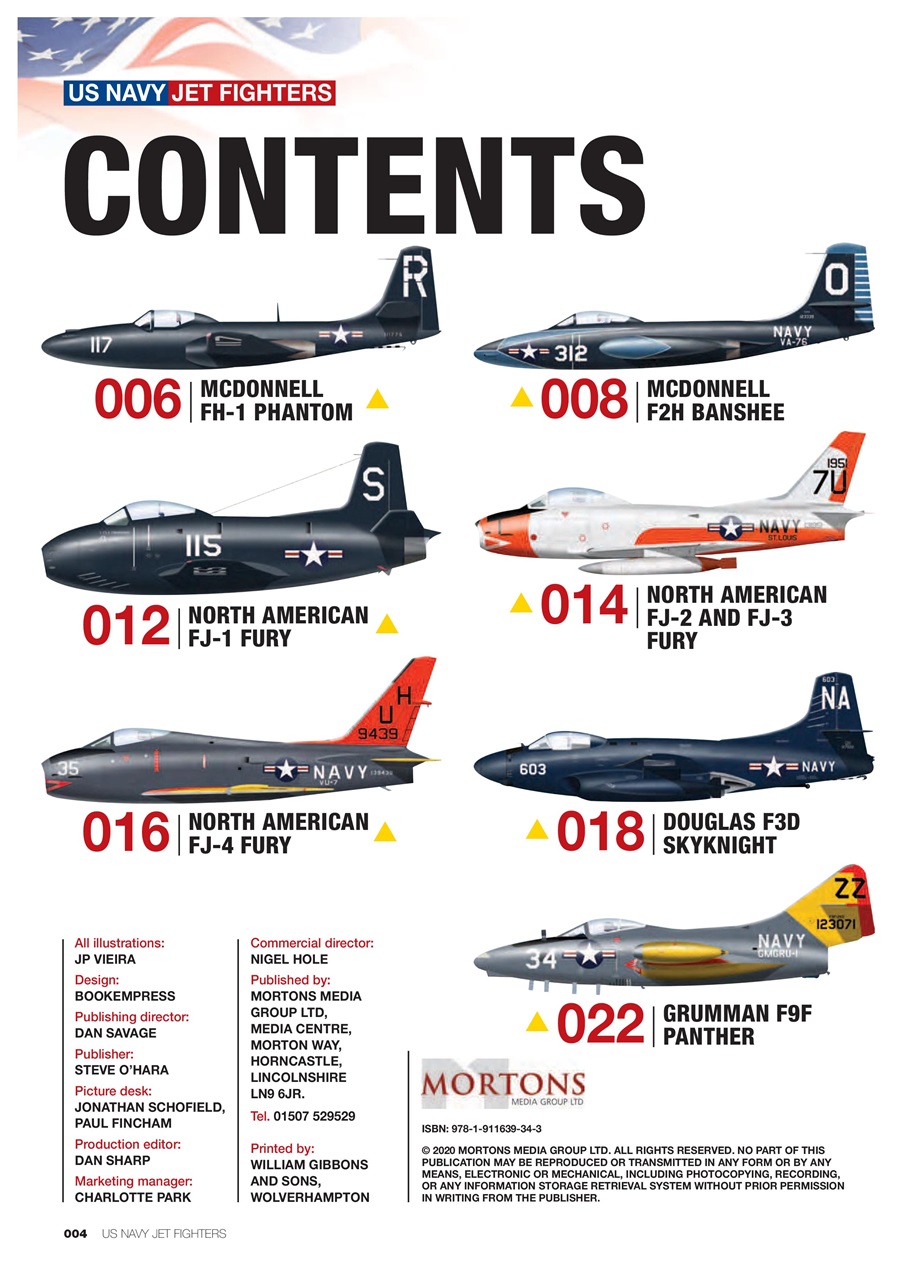 Mortons Books - US Navy Jet Fighters Edizione posteriore