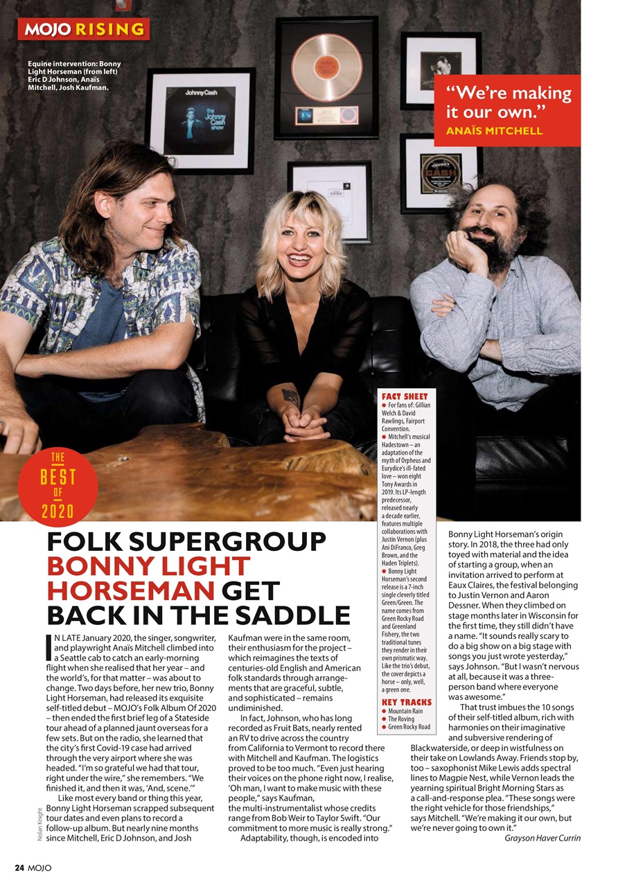 Mojo Magazine - January 2021 Subscriptions | Pocketmags