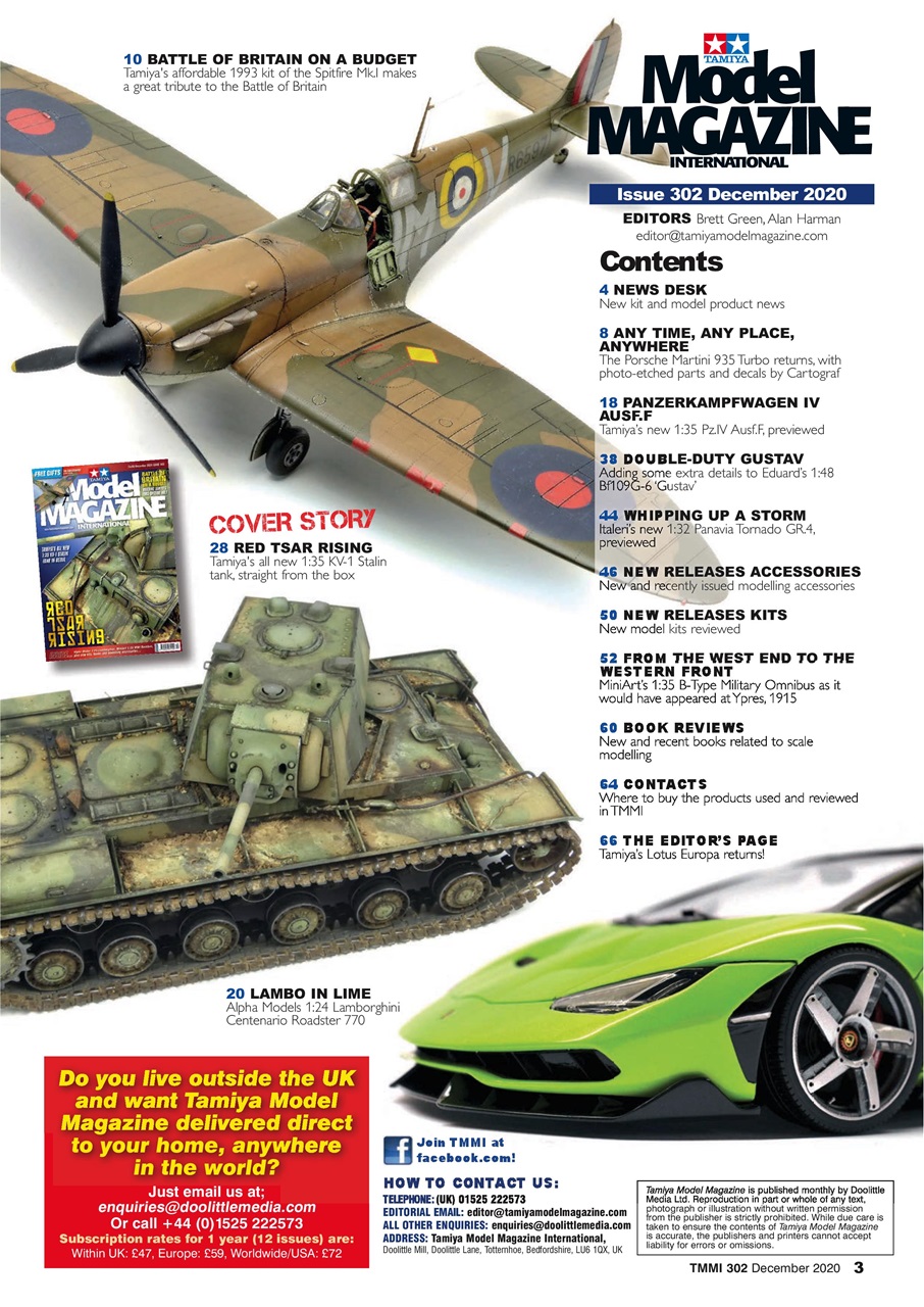 Tamiya Model Magazine - 302 Subscriptions | Pocketmags