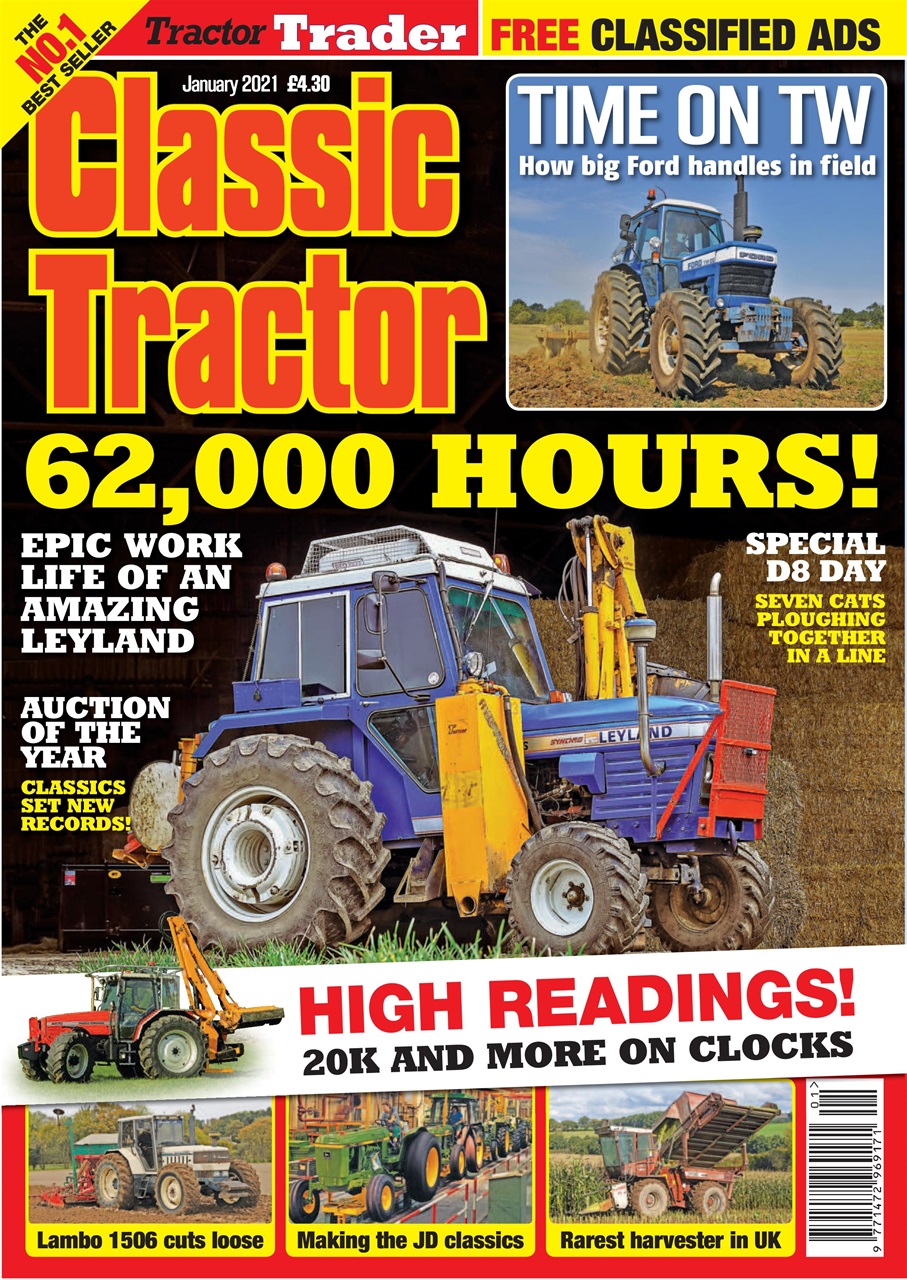 Classic Tractor Magazine - January 2021 Subscriptions | Pocketmags
