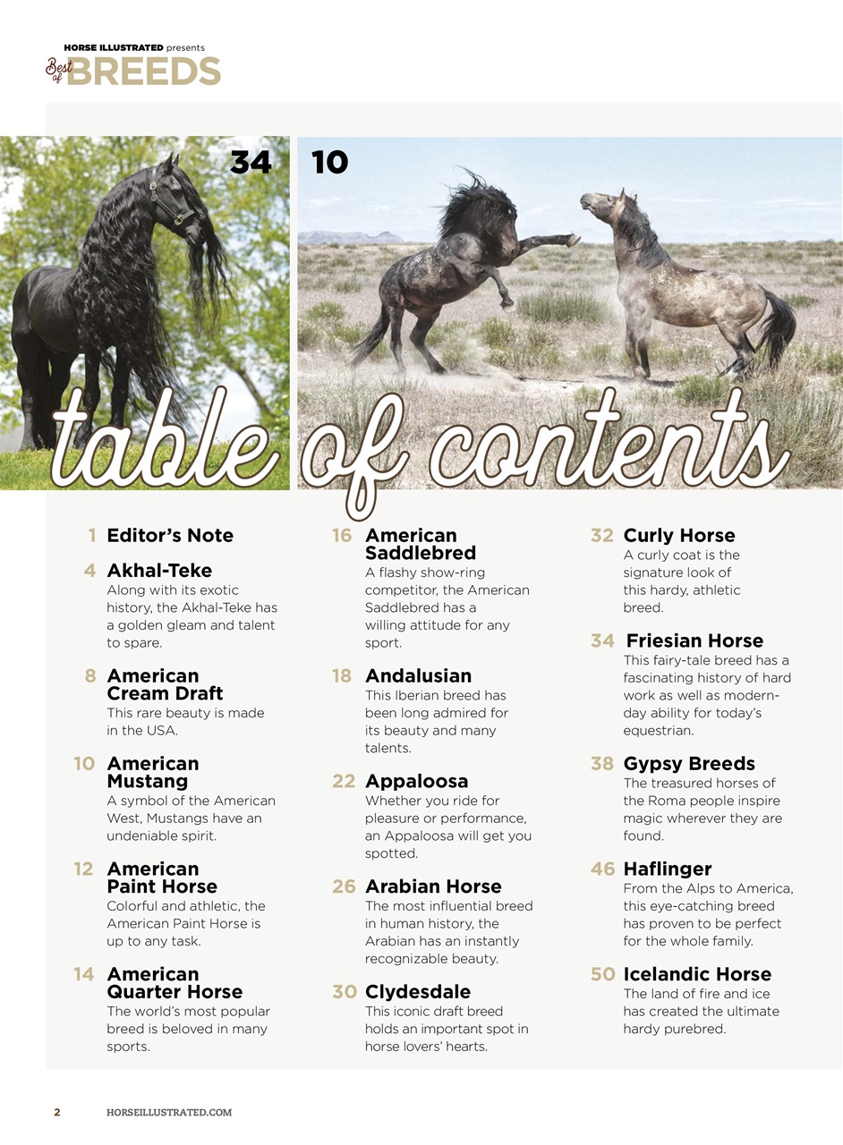 Horse Illustrated Magazine - Best of Breeds Special Issue