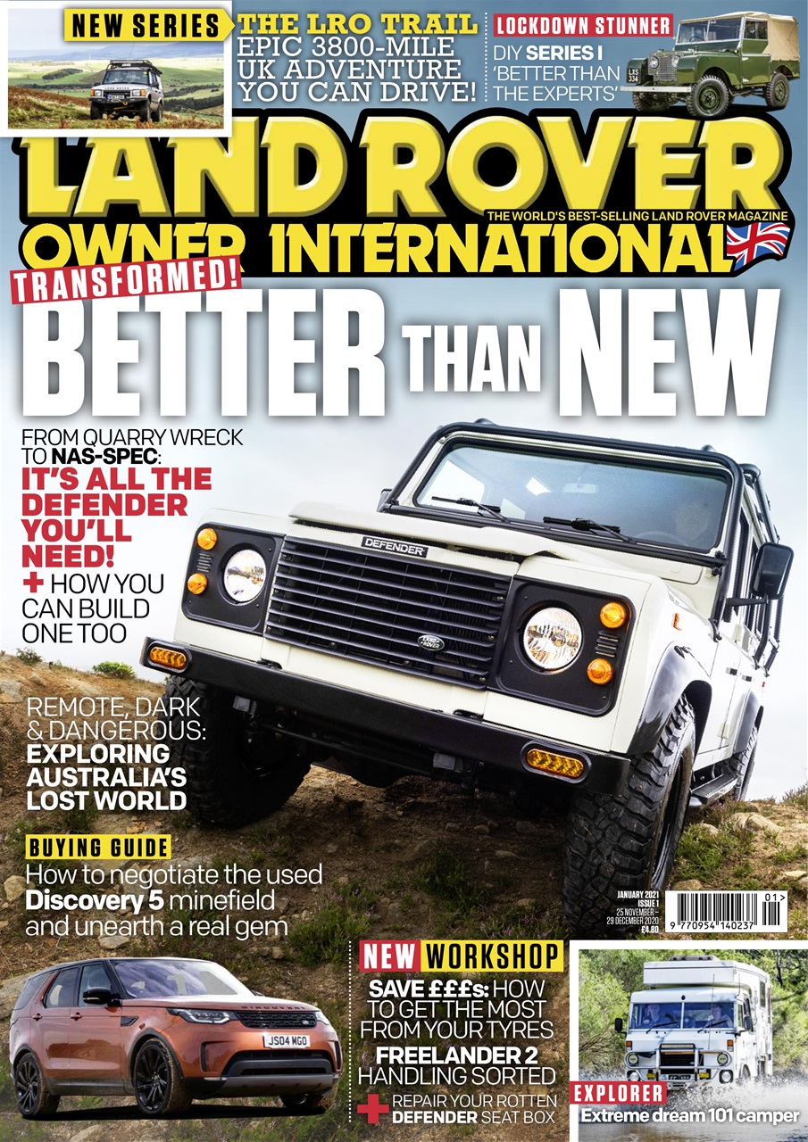 Land Rover Owner Magazine - January 2021 Zurück Ausgabe