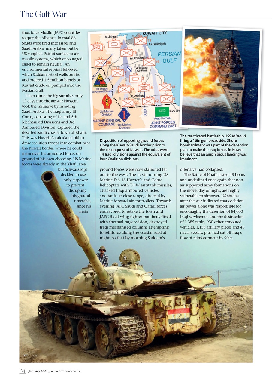The Armourer Magazine - January 2021 - The Gulf War Back Issue