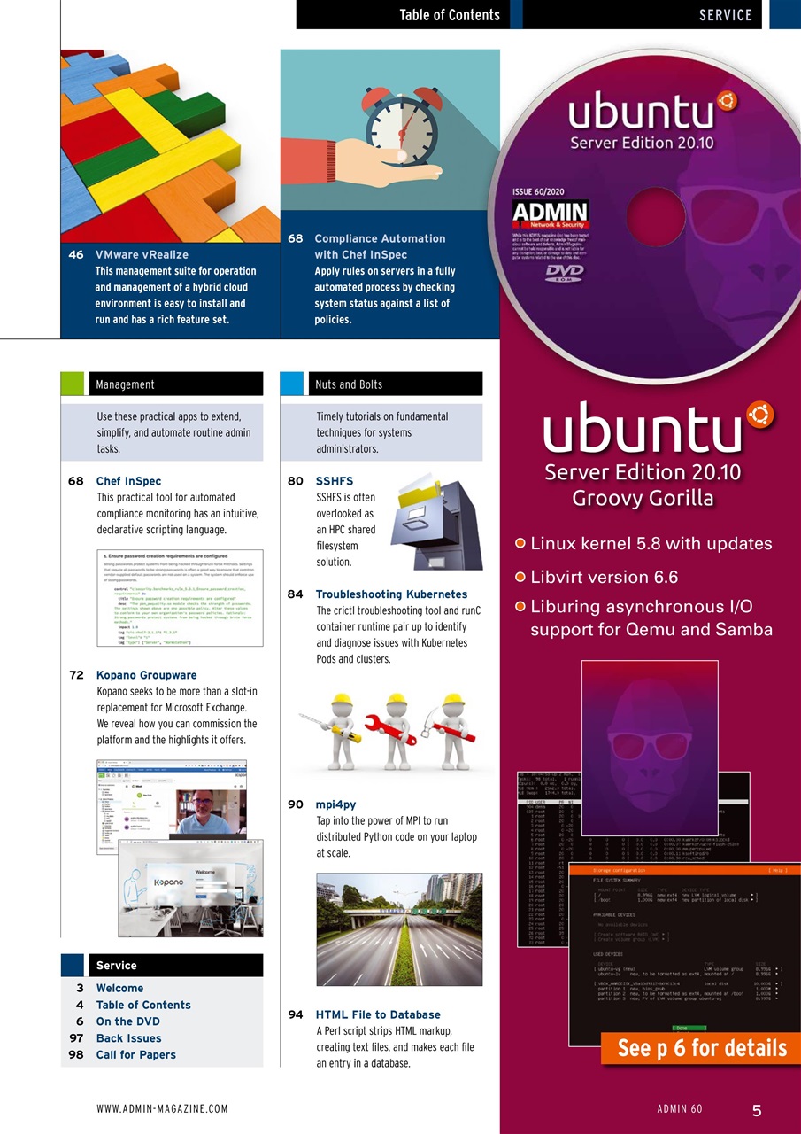 ADMIN Magazine - 60 Back Issue