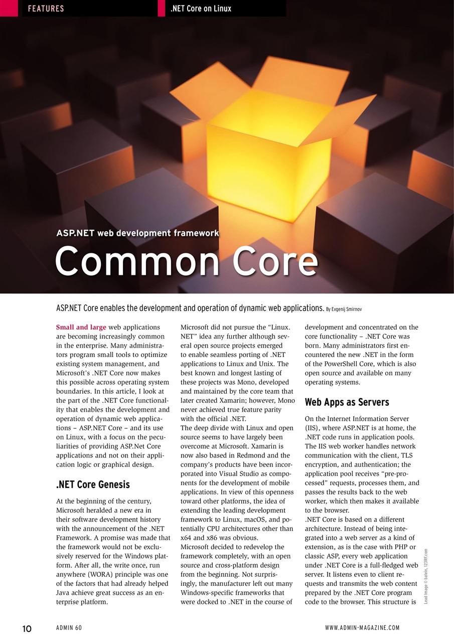 ADMIN Magazine - 60 Back Issue