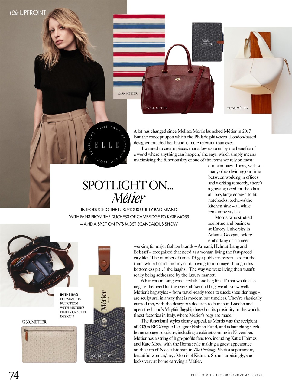 Elle Magazine - OctNov 21 Back Issue