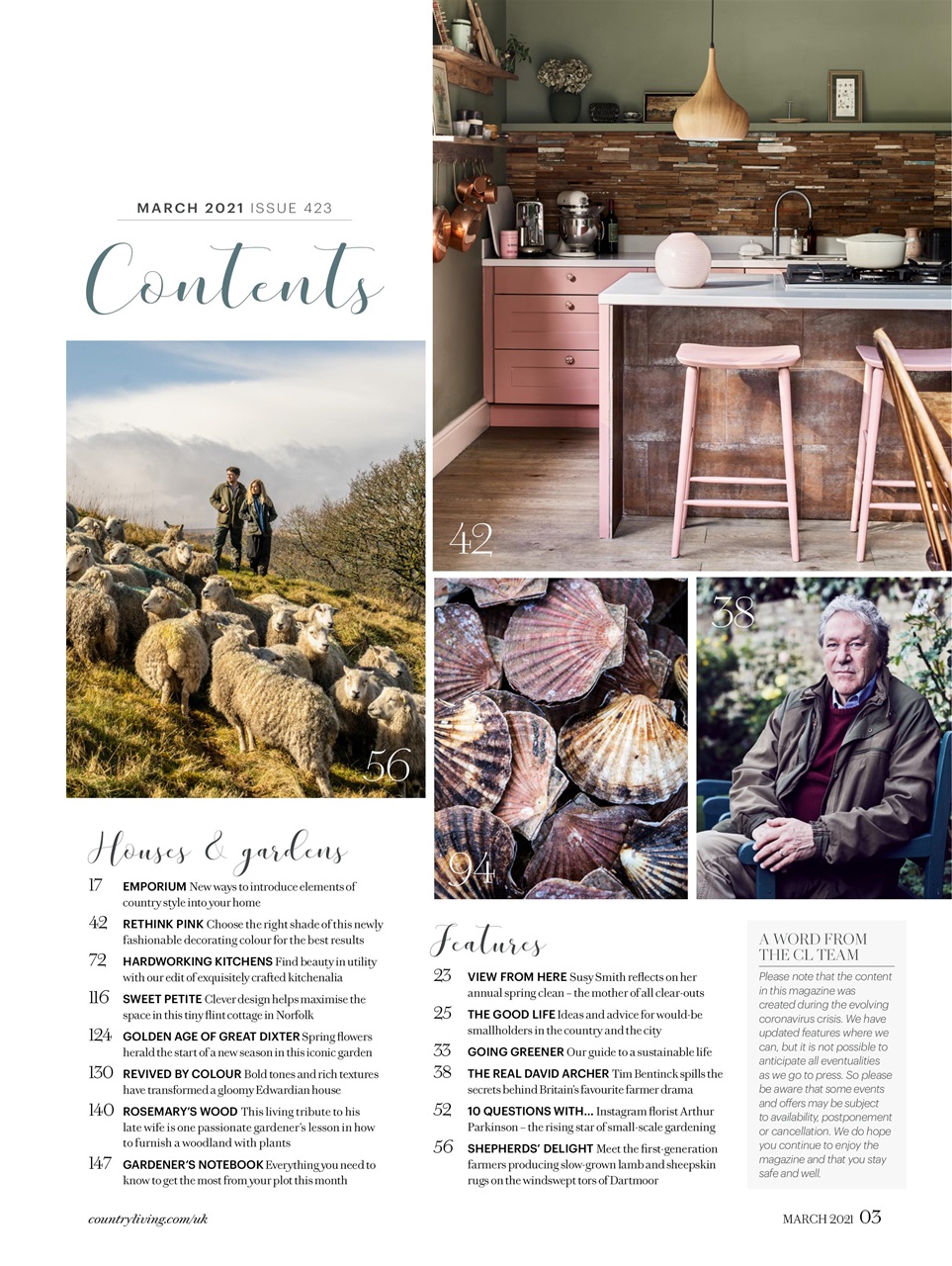 Country Living Magazine - Mar 2021 Back Issue
