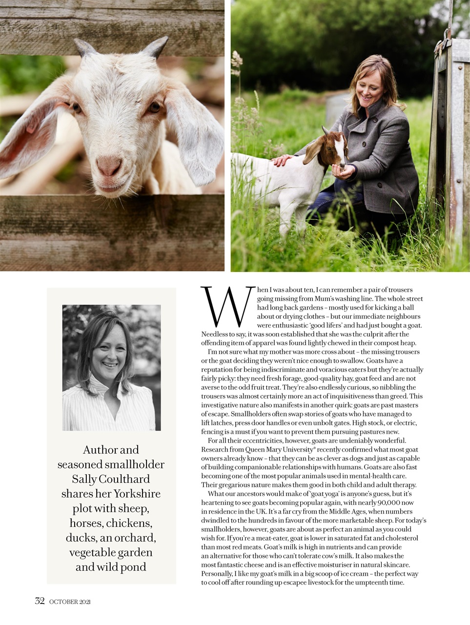 Country Living Magazine - Oct 2021 Back Issue