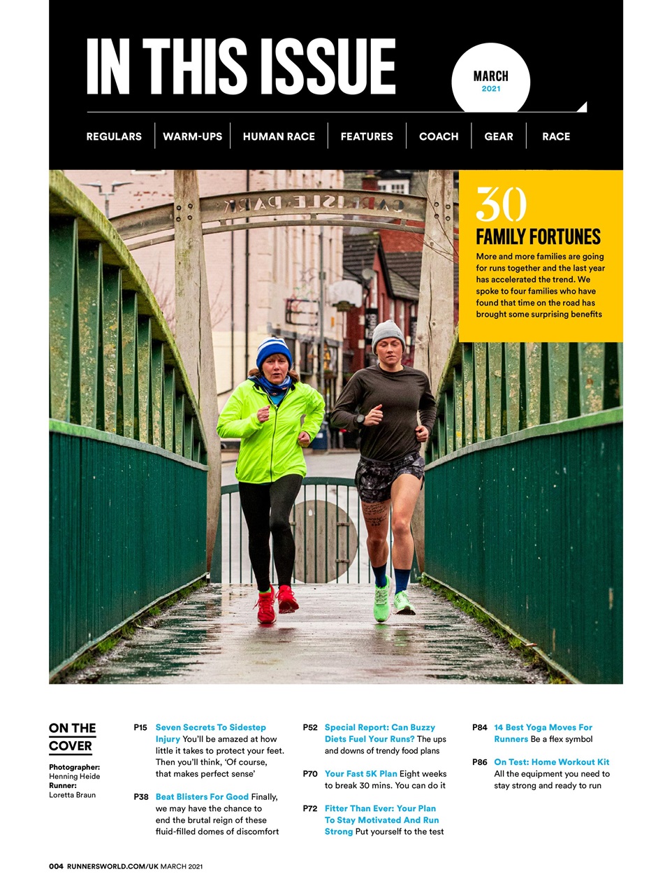 Runner's World Magazine - Mar 2021 Back Issue