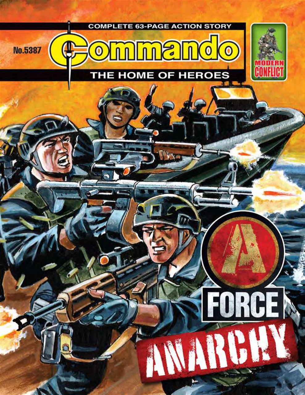 Commando Magazine - 5387 Zurück Ausgabe