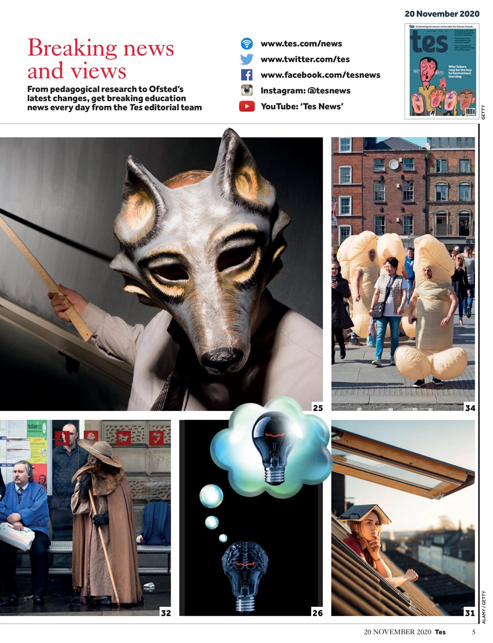 TES Magazine - 20 Nov 2020 Back Issue