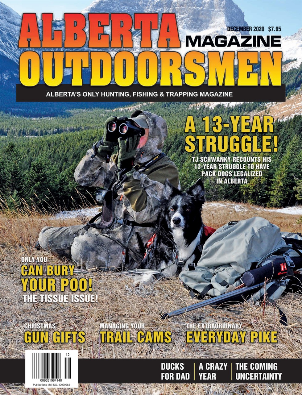 Alberta Outdoorsmen Magazine - Volume 22 Issue 8 Back Issue