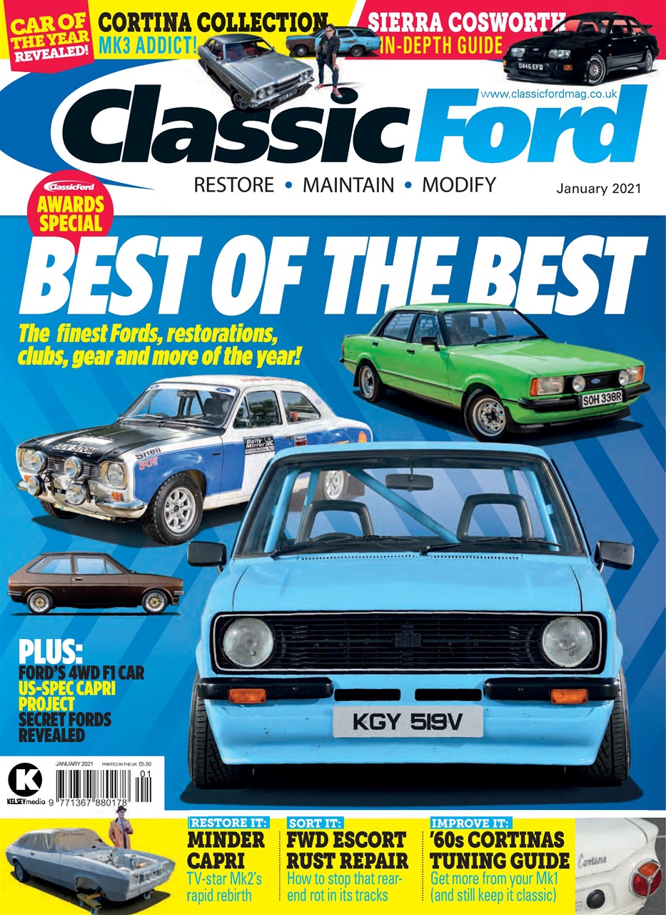 Classic Ford Magazine - January 2021 Back Issue