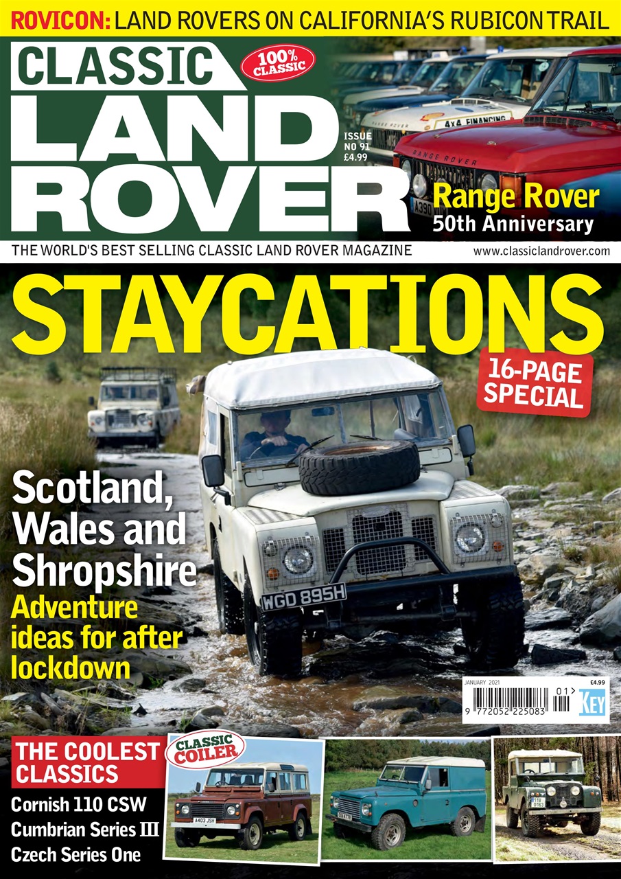 Classic Land Rover Magazine - January 2021 Back Issue