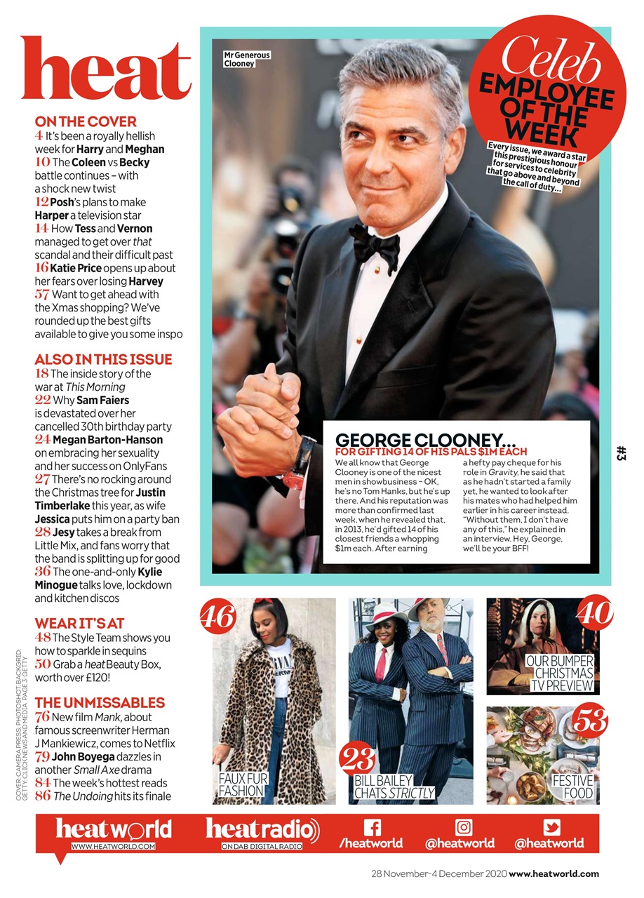 Heat Magazine - Issue 1117 Subscriptions | Pocketmags