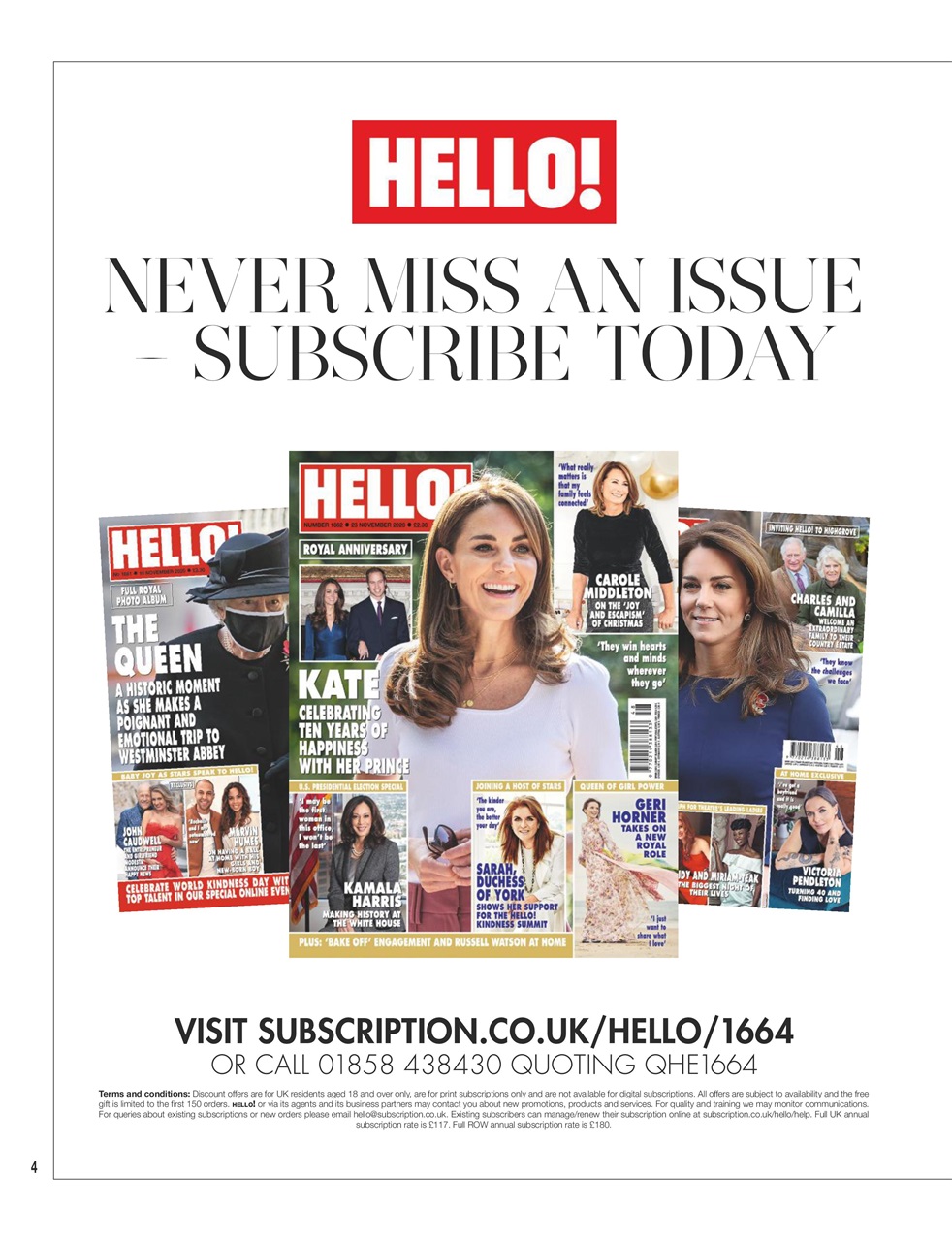 Hello! Magazine - 1664 Subscriptions | Pocketmags