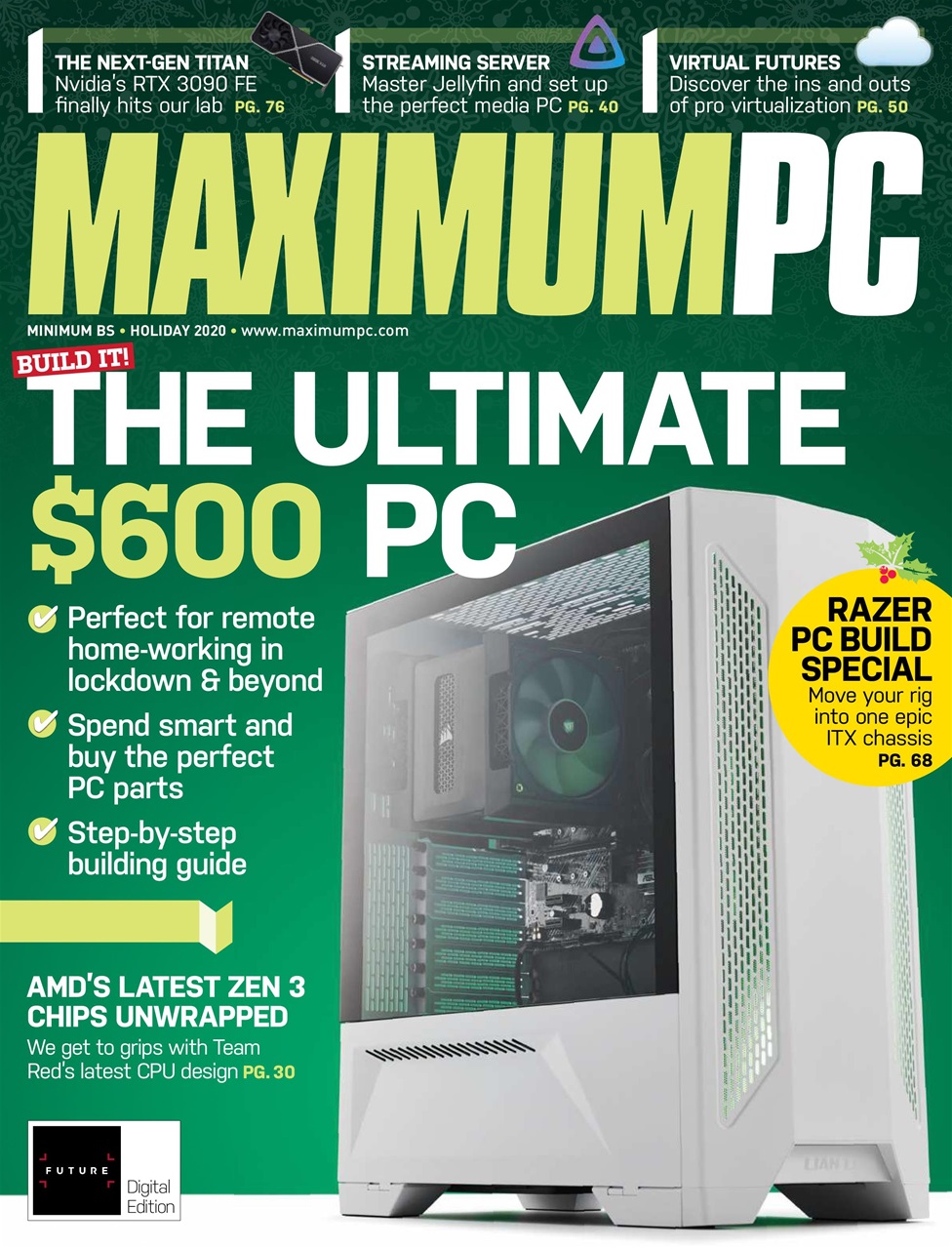 Maximum PC Magazine - Holiday 2020 Back Issue