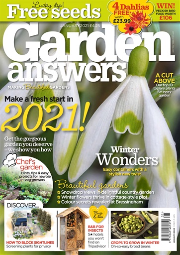Garden Answers Magazine - January 2021 Back Issue