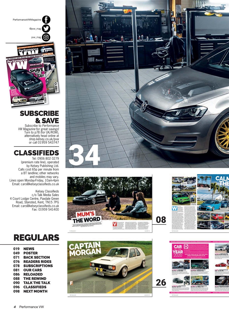 Performance VW Magazine - January 2021 Back Issue
