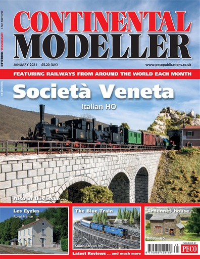 Continental Modeller Magazine - January 2021 Back Issue