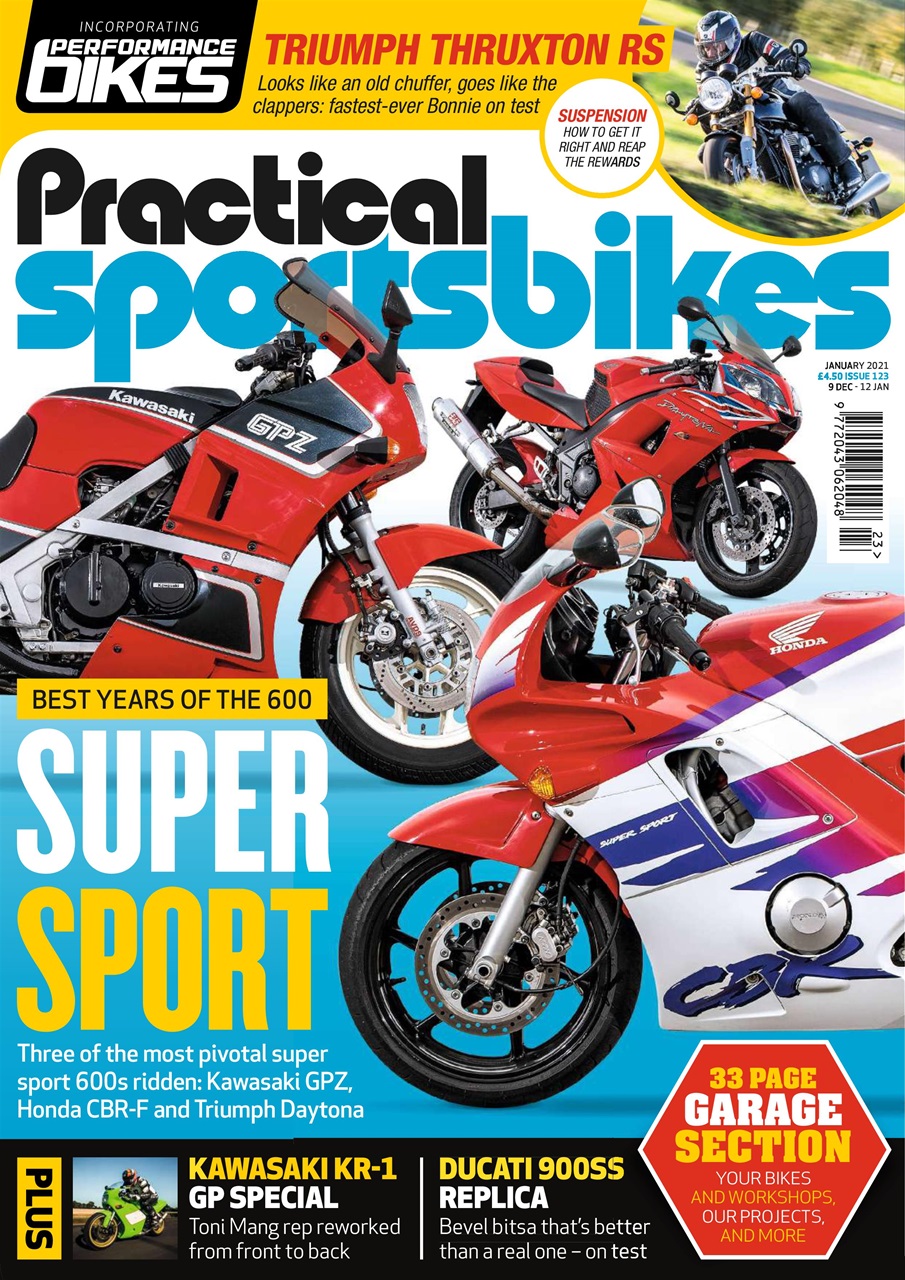 Practical Sportsbikes Magazine - January 2021 Back Issue