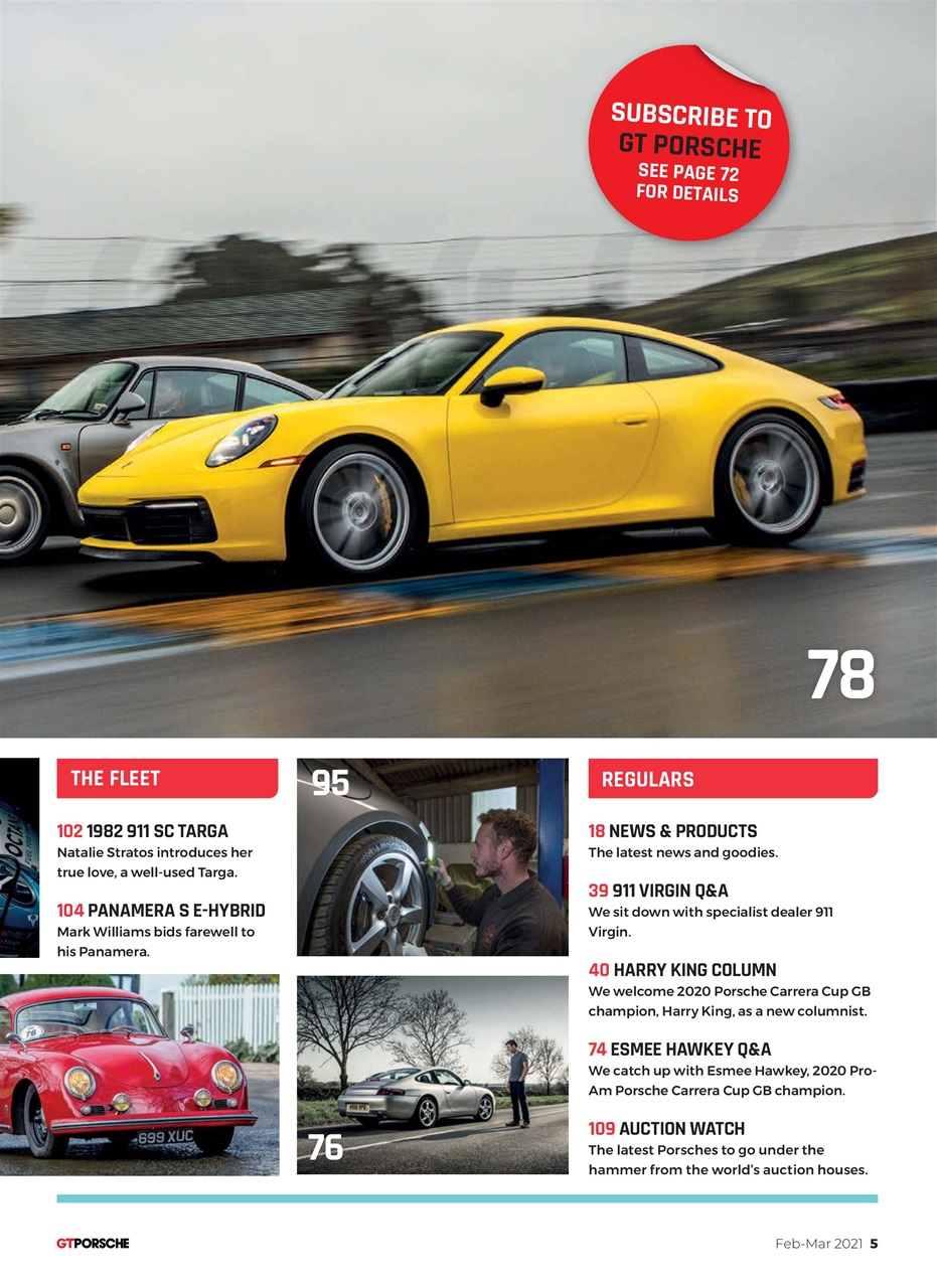 GT Porsche Magazine - Feb/Mar 2021 Subscriptions | Pocketmags