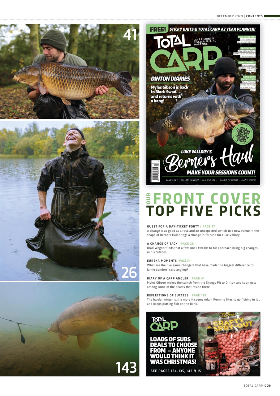 Total Carp Magazine - December 2020 Back Issue